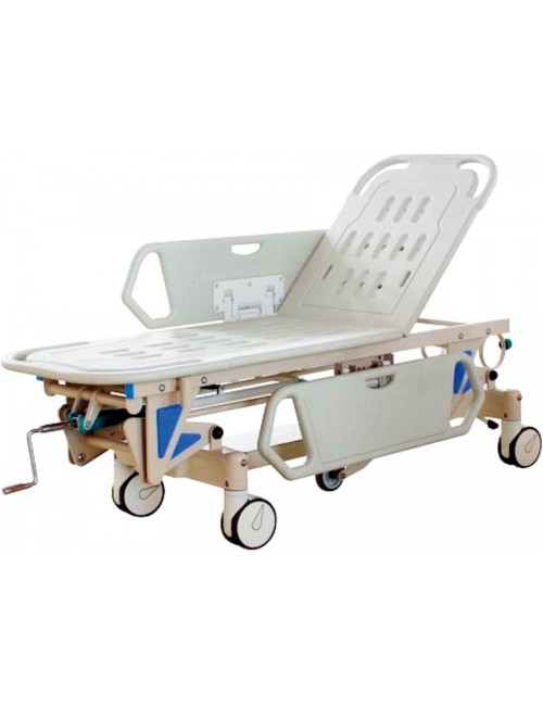 CHARIOT BRANCARD INTRAHOSPITALIER HAUTEUR VARIABLE